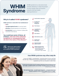 WHIM Syndrome Resources for Your Practice + Patients WHIM Syndrome ...